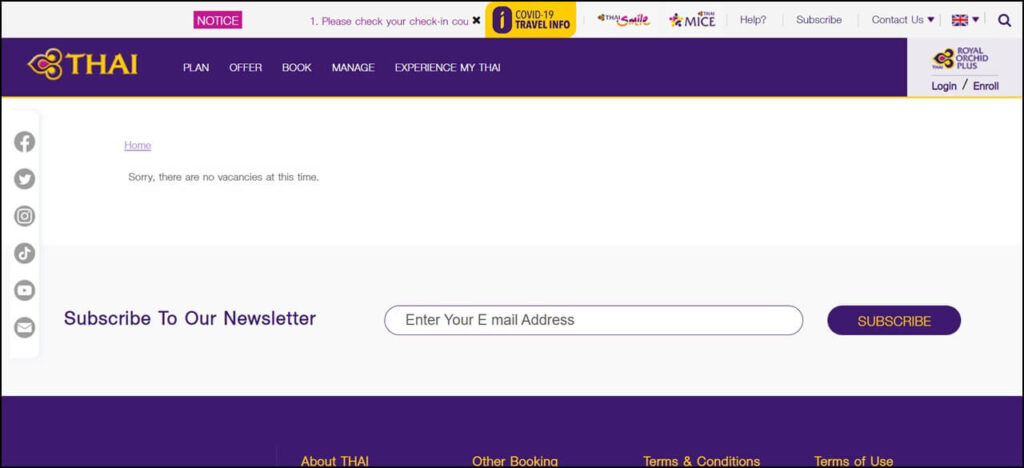 How To Apply Thai Airways Flight Attendant Hiring Cabin Crew Hq