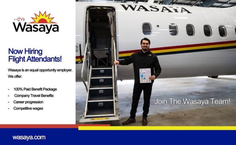 How to Apply Wasaya Airways Cabin Crew Hiring - Cabin Crew HQ