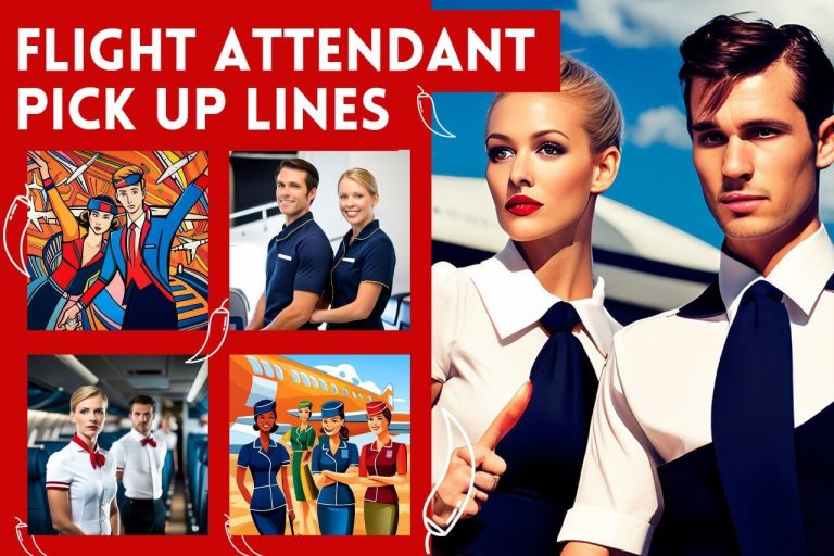 301+ Flight Attendant Pickup Lines | Cabin Crew Conversation Starters ...