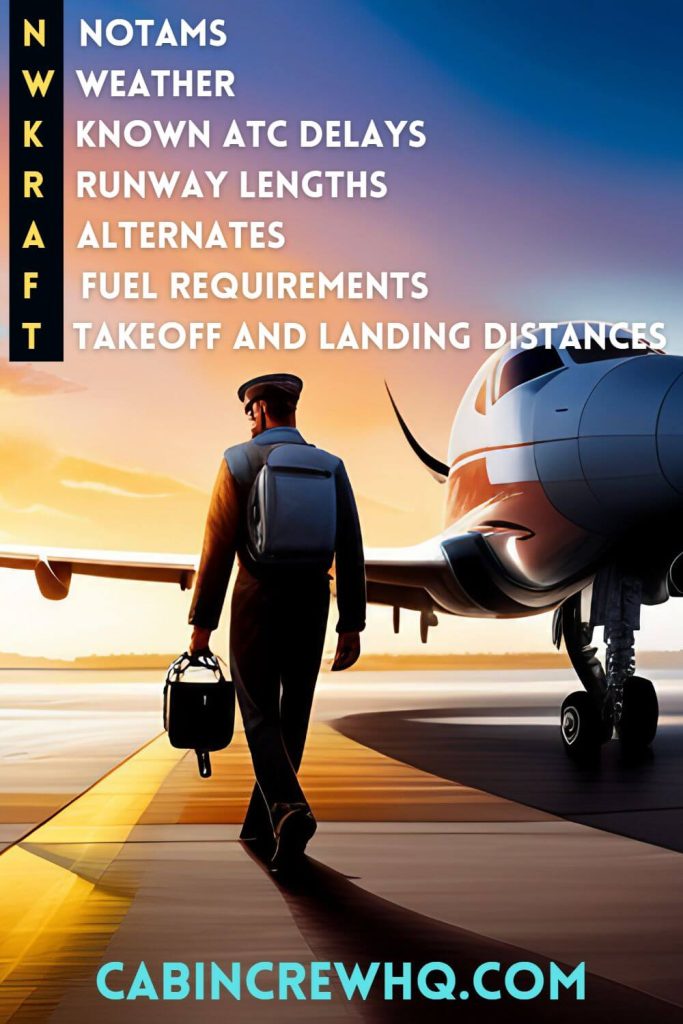 NWKRAFT Aviation Checklist Acronym for Pilots - Cabin Crew HQ