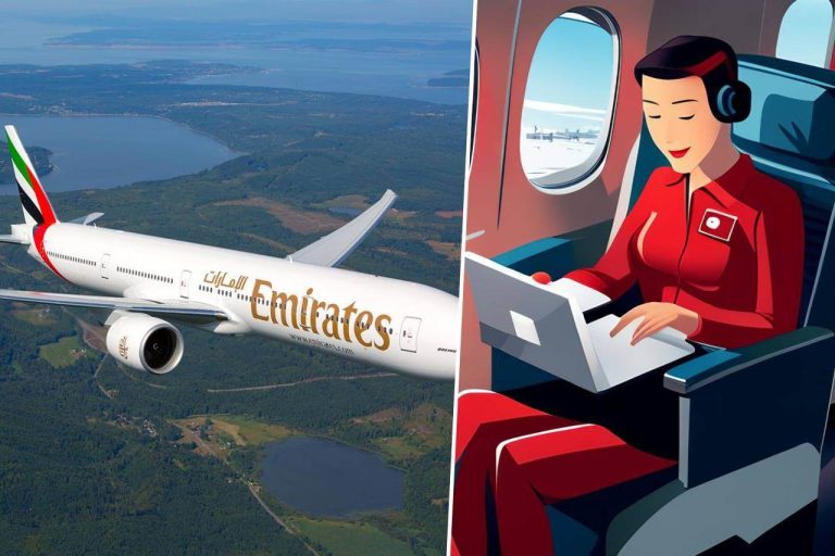 Emirates OnAir: Emirates Airline Inflight WiFi Internet Onboard - Cabin ...