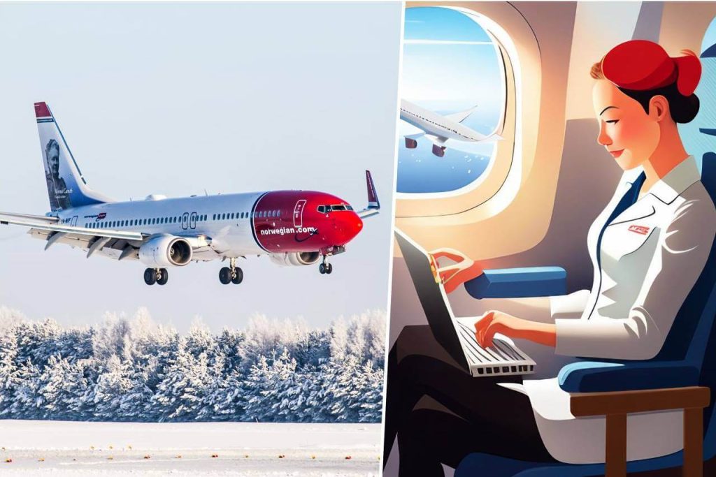 Norwegian Air Inflight WiFi Internet Onboard - Cabin Crew HQ