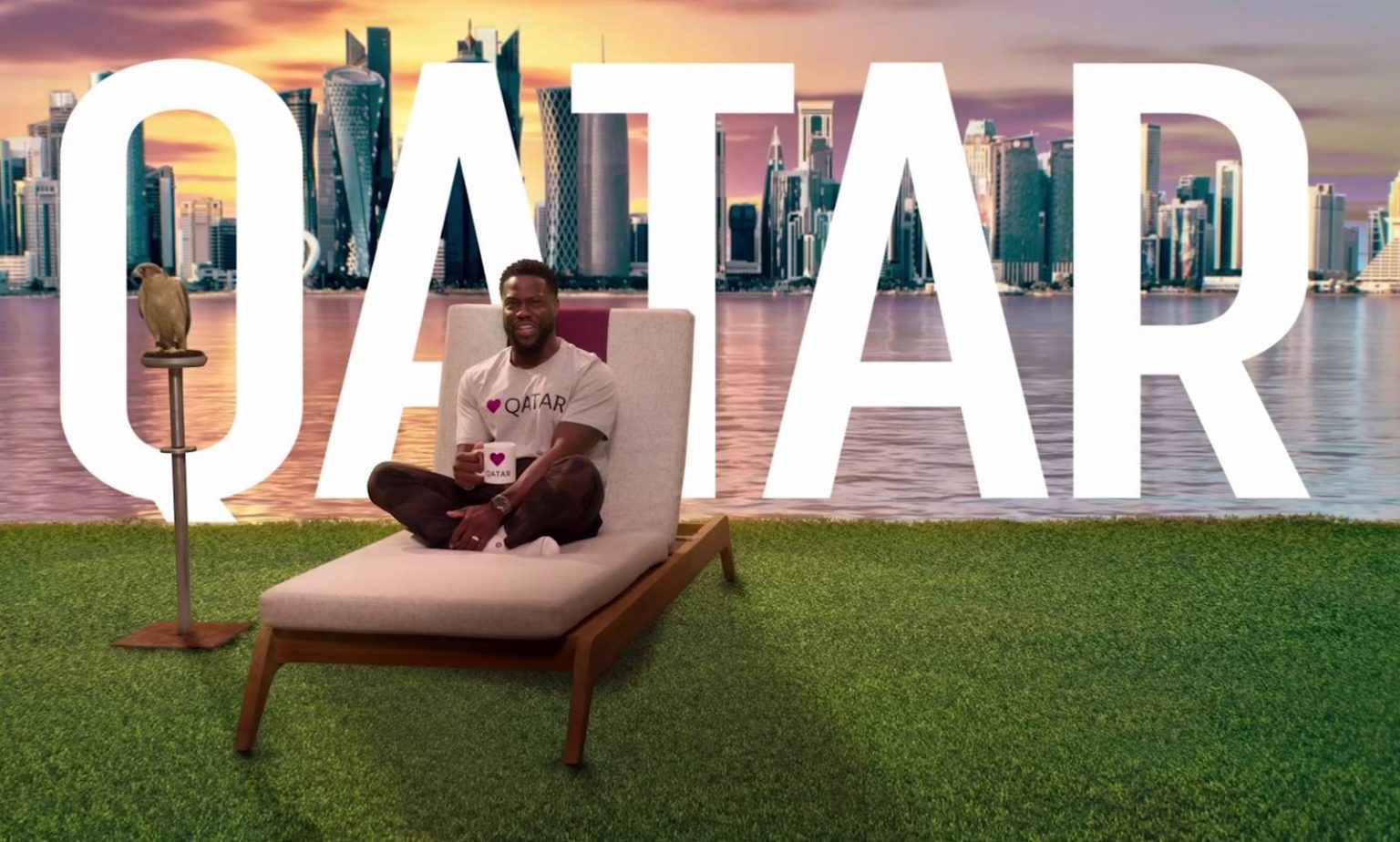 Qatar Airways Teams Up with Kevin Hart for a Star-Studded Safety Video ...